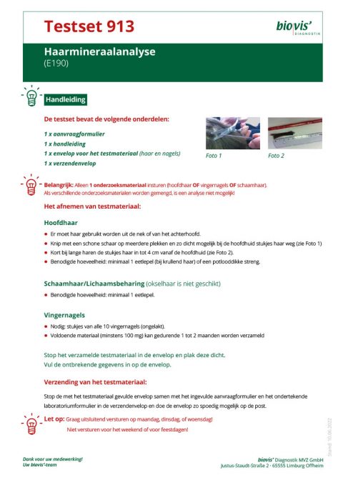 Handleidingen | biovis Diagnostik MVZ GmbH