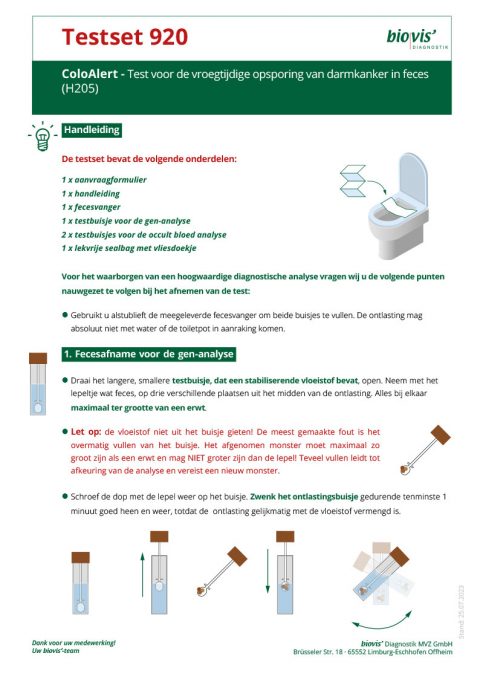 Handleidingen | biovis Diagnostik MVZ GmbH